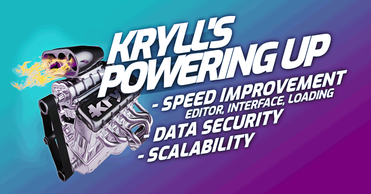 Kryll's powering up!