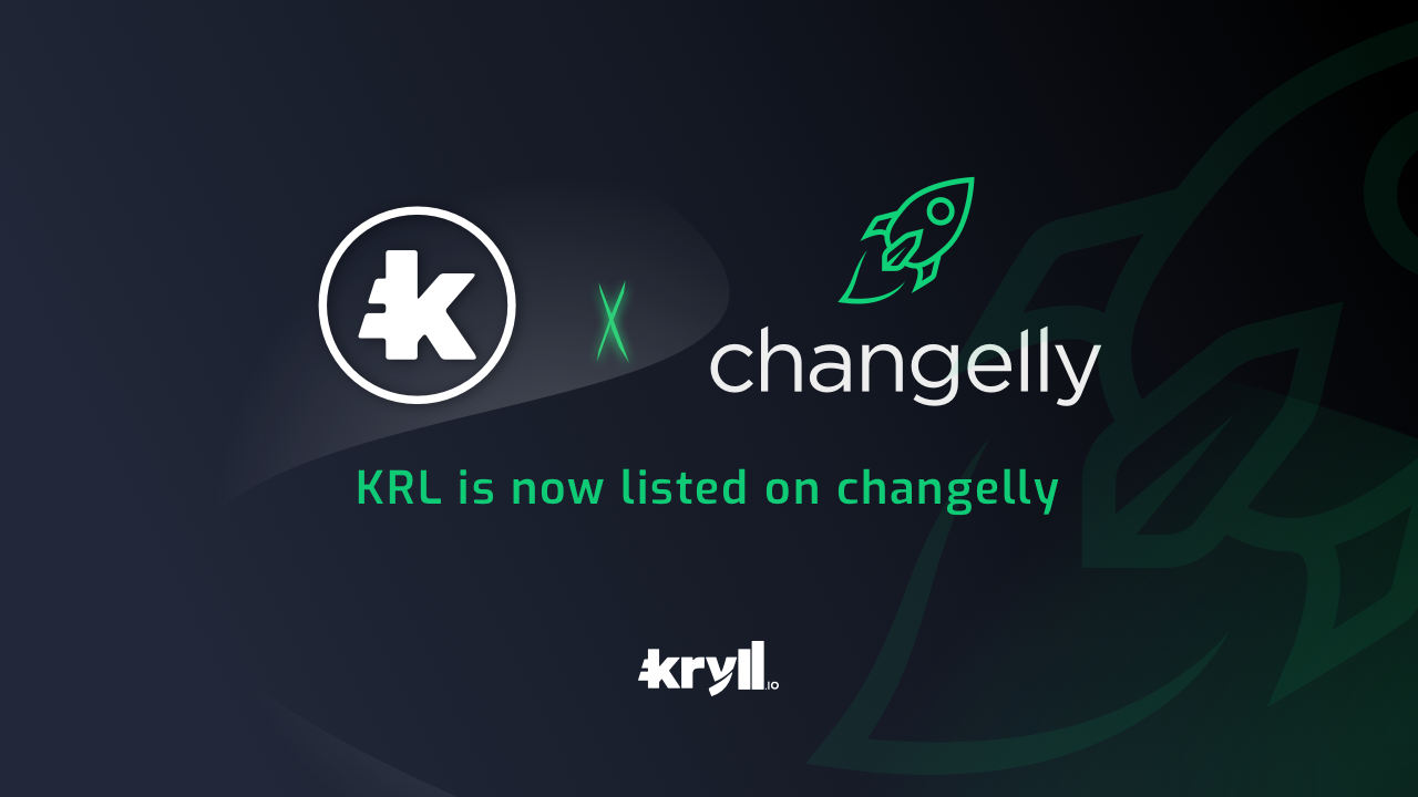 Kryll (KRL) is now listed on Changelly