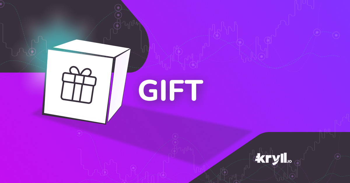 Support Kryll.io with the Gift Block in your Trading Algo