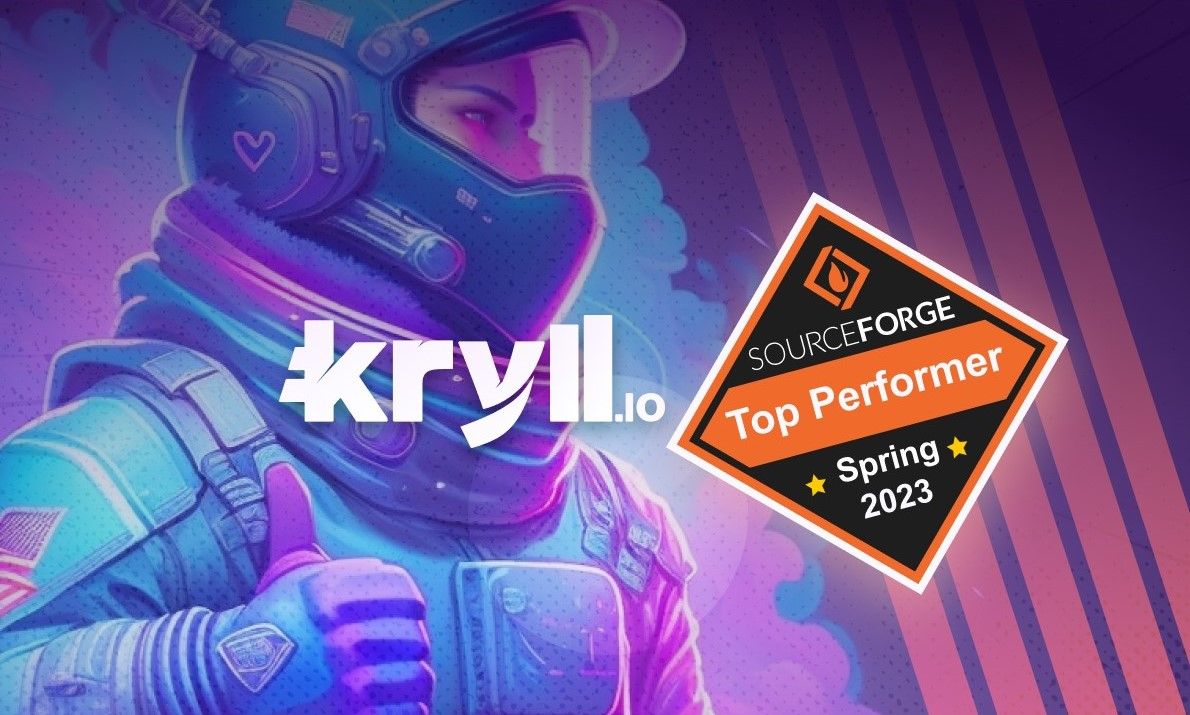Kryll: SourceForge's Spring 2023 Top Performer in Crypto Trading